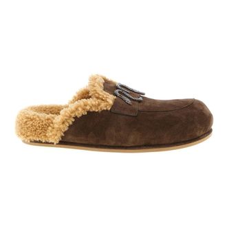 Rene Caovilla Morgana Sabots - - Shoes - Damen - Braun - 41 EU