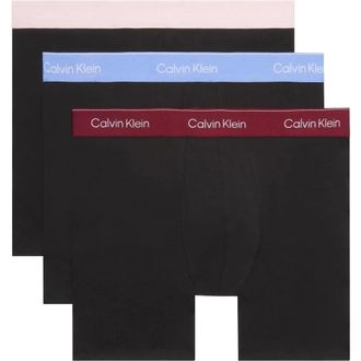 Calvin Klein Homme, Sous-v&ecirc;tements, Noir, Taille: XL Boxer Brief 3Pk