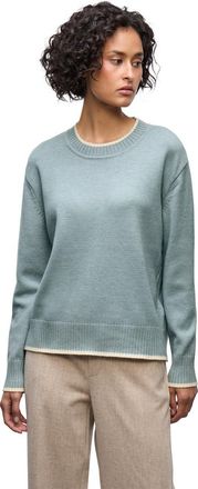 Street One Damen Pullover mit Kontrastdetails