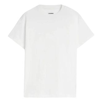 Jil Sander 100 T-Shirt - - Tops - Herren - Wei&szlig; - XL