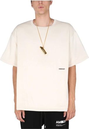 AMBUSH Ambush, Homme, Tops, Beige, Taille: S Padded T-Shirt Birch Birch