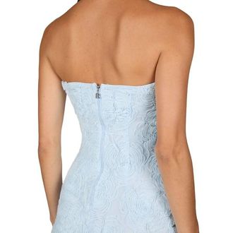 Rotate Robe longue bustier en tulle &agrave; d&eacute;tail floral
