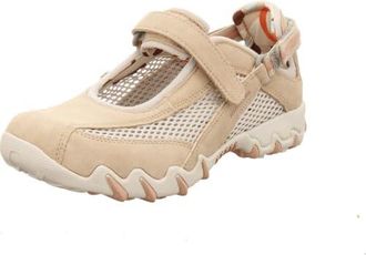Mephisto ALLROUNDER Confortable Y Fresca Baskets Femme NIRO Nubuck Sahara Talla 38.5