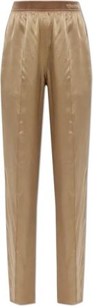 Tom Ford Seiden-Pyjamahose - - Trousers - Damen - Gelb - S