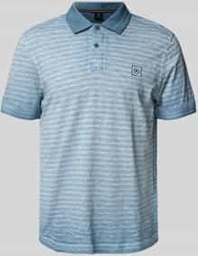 Lerros Regular Fit Poloshirt mit Label-Detail Modell SLUB