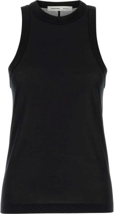 Carven Femme, Tops, Noir, Taille: 36 FR Jt225 T-Shirt