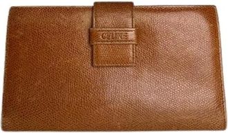 Celine Portefeuille Vintage doccasion - Femme - Pre-owned - Brun - Taille: ONE Size