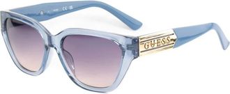 Guess Femme, Accessoires, Bleu, Taille: ONE Size Go00004-5784W Lunettes de soleil