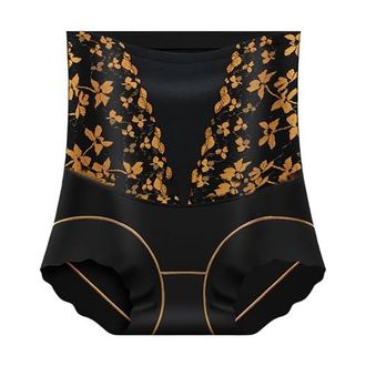 Generic Culotte sans Couture Femme Culotte Femme sans Couture Crotch Soie Taille Mi-Haute Seamless Confort Respirant Basique &Eacute;l&eacute;gant pour Usage Quotidien