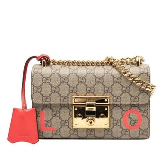 Gucci Sac bandouli&egrave;re S-lock Pre-owned - Femme - Pre-owned - Beige - Taille: ONE Size