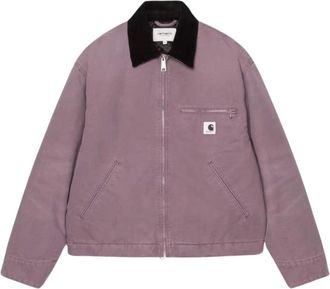 Carhartt Work in Progress Homme, Vestes, Violet, Taille: M OG Detroit Jacket