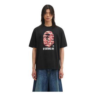 A Bathing Ape Palm Tree Camo Tee - - Tops - Herren - Schwarzk - L