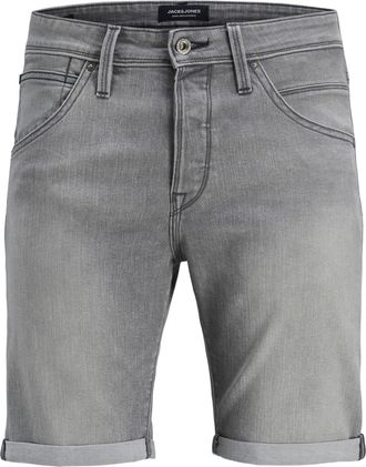Jack & Jones JACK&JONES Herren Jjirick Jjfox 310 Sn Shorts, Grey Denim/Pack:AM 313, XL