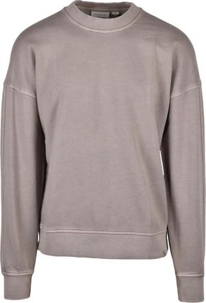 Calvin Klein Jeans Homme, Sweatshirts et sweats &agrave; capuche, Gris, Taille: XL Felpa Girocollo