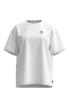 Converse T-Shirt STAR CHEVRON OVERSIZED TEE sportlicher Stil, Kurzarm, aus Baumwolle, Rundhalsausschnitt