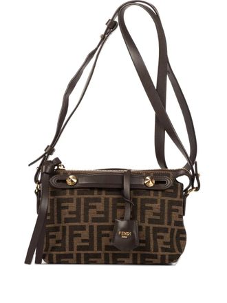 Fendi mini sac port&eacute; &eacute;paule By The Way - Marron