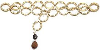 Maliparmi Maliparmi - Ceinture Luster - Femme - Accessoires - Jaune - Taille: 95 CM
