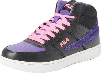 Fila Femme Noclaf Mid WMN Basket, Black Royal Purple, 38 EU