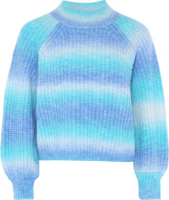 Usha Pullover Frauen Blau Mehrfarbig
