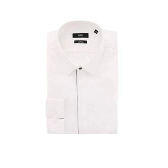 HUGO BOSS Chemise Hank Kent - Homme - Chemises - Blanc - Taille: XS
