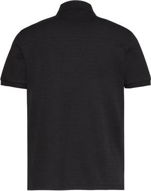 Calvin Klein Polo manches courtes en coton m&eacute;lang&eacute;