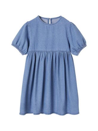 Vertbaudet Minikleid M&auml;dchen Jeanskleid