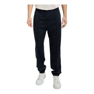 A|X Armani Exchange Homme, Pantalons, Bleu, Taille: W32 Pantalon de sport avec chevilles &eacute;lastiqu&eacute;es
