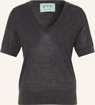 FTC Ftc Cashmere Strickshirt Mit Cashmere grau