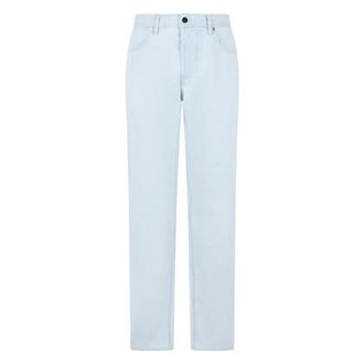 Stone Island Homme, Jeans, Bleu, Taille: W34 Jean Regular Coupe Droite Cinq Poches