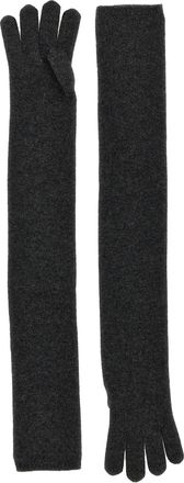 Max Mara Timor Gloves - Charcoal