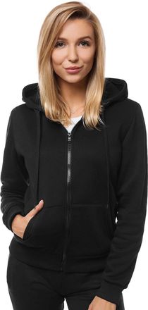 OZONEE Damen Kapuzenpullover Sweatjacke Sweatshirt Farbvarianten Kapuzenjacke Kapuzenpulli Langarm Kapuze Hoodie Sport Style Casual Fitness Basic Training JS