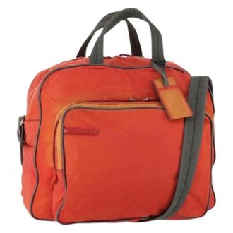 Prada Pre-owned Boston Bag - - Pre-owned - Damen - Orange - ONE SIZE
