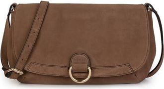 Kate Lee Sac en Cuir porté bandoulière Zelie Tabac, Femme