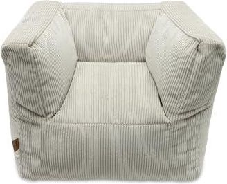 Jollein Kindersessel Corduroy Olive Green - Weicher Kinder Sessel aus Cordstoff für Kleinkinder - Leicht & Gemütlich - Perfekt fürs Kinderzimmer - Olivgrün