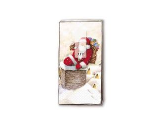 Paper+Design TT DOWN THE CHIMNEY 11x5,5cm -10u.-, f&uuml;r Decoupage und Bastelarbeiten
