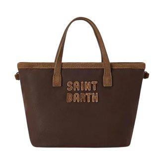 MC2 Saint Barth Mini City Bag - Femme - Sacs - Brun - Taille: ONE Size