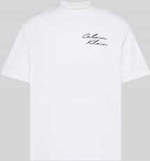 Calvin Klein Jeans Relaxed Fit T-Shirt aus reiner Baumwolle