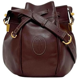 Cartier Pre-owned Vintage Schultertasche - - Pre-owned - Damen - Braun - ONE SIZE