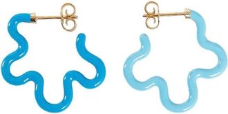 Bea Bongiasca Two-tone Flower Earrings