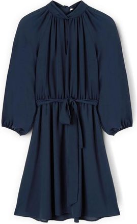 Motivi Femme, Robes, Bleu, Taille: 46 FR Robe fluide drap&eacute;e