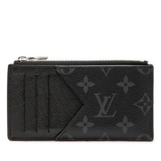 Louis Vuitton Pre-owned M&uuml;nz- und Kartenetui - - Pre-owned - Damen - Schwarzk - ONE SIZE