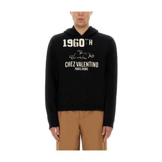 Valentino Garavani Herren, Sweatshirts & Hoodies, Schwarzk, LGr&ouml;&szlig;e