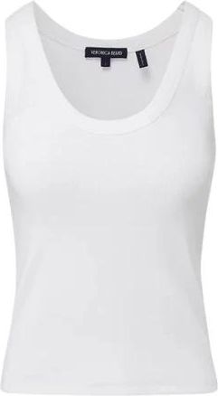 Veronica Beard Femme, Tops, Blanc, Taille: 36 FR Birke Scoopneck Tank Top