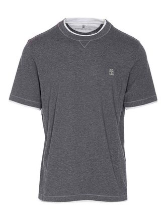 Brunello Cucinelli T-Shirt - Gris