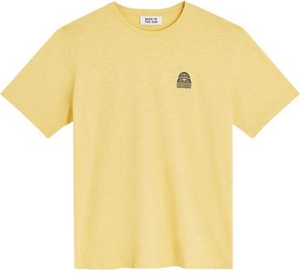 Bask In The Sun Herren vegan T-Shirt Mini To The Sea Gelb