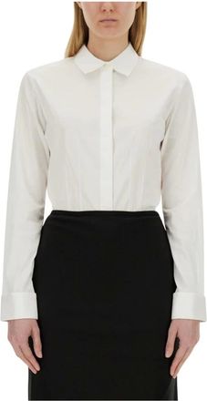 Helmut Lang Femme, Blouses et Chemises, Blanc, Taille: 42 FR Darted Shirt
