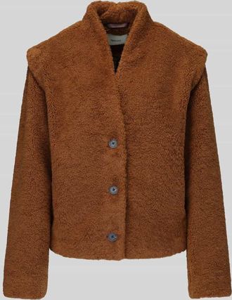 Selected Teddyjacke mit Schalkragen Modell SLWISABEL