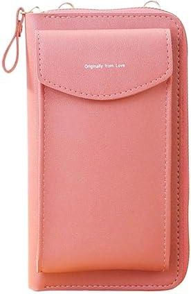 Generic The Original Clutch Wallet Trendy Mobile Phone Bag Korean Fashion Grande Capacité Double Couche Portefeuille Multi Fonctionnel Femme Sac Bandoulière B