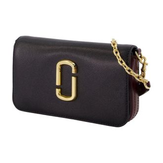 Marc Jacobs Leather Crossbody Wallet - Black