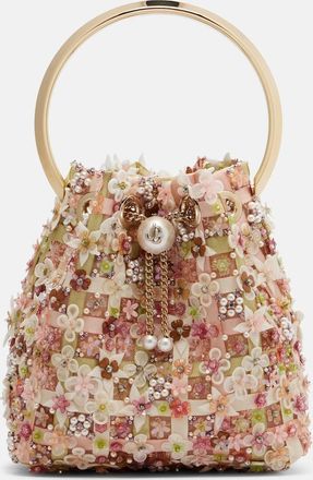 Jimmy Choo London Sac seau Bon Bon Small &agrave; ornements